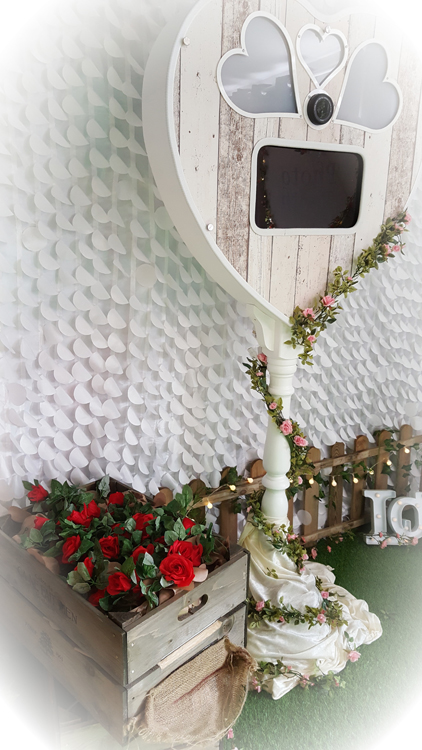 Selfie Heart Photo Booth Gallery | TC Photo Booth - Kent Hire ...